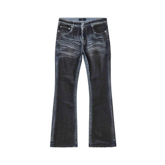 Purple P004 Dirty Coated White Label - - Jeans - Herren - Schwarzk - W33