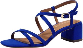 Tamaris Sandalette Damen Vegan Elegant blau,EU 36