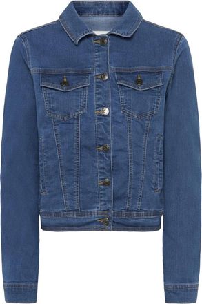 Kaffe Femme, Vestes, Bleu, Taille: 48 FR Veste en jean