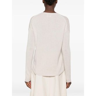 Allude Knit Sweater - Beige