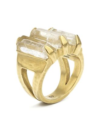 Goossens Ring mit Cut-Outs - Gold
