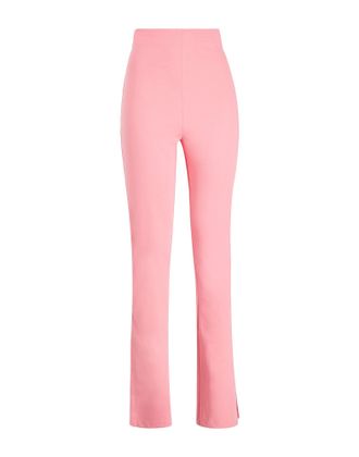 8 by YOOX STRETCH HIGH-WAIST SPLIT HEM TROUSERS