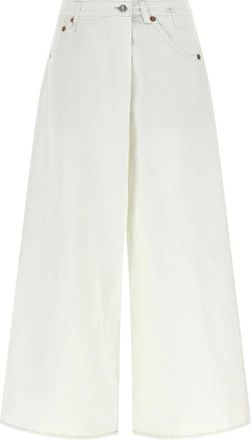 R13 Femme, Jeans, Blanc, Taille: W27 Nico Wrap Jeans