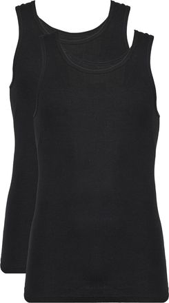 Resteröds Tanktop-Set 7027 1 Schwarz Slim Fit