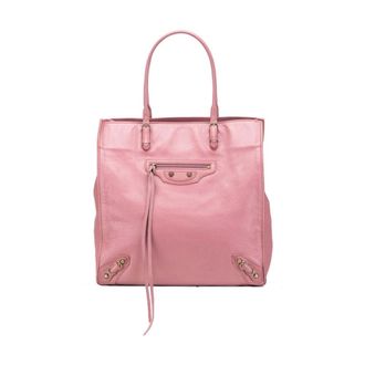 Balenciaga Sac cabas en cuir pr&eacute;-appr&eacute;ci&eacute; - Femme - Pre-owned - Rose - Taille: ONE Size