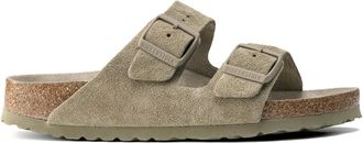 Birkenstock Arizona Wildleder-SOCKEN GR&Uuml;N