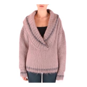 Peuterey Rundhals-Strickware - - Knitwear - Damen - Rosa - S