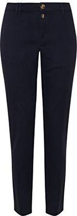 Oxmo Pilar Pantalon chino pour femme - Bleu - W36
