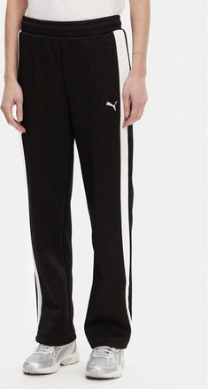 Puma Jogginghose T7 Always On 629797 Schwarz Straight Fit