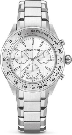 Swarovski Femme, Accessoires, Gris, Taille: ONE Size Montre Dextera Chronographe