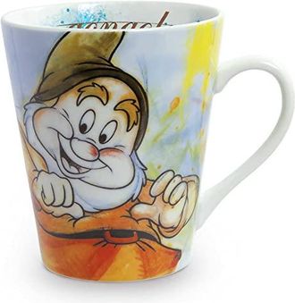 Egan Disney Porzellan Tasse Die 7 Zwerge ZWERG HAPPY