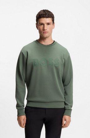 HUGO BOSS Sweatshirt Salbo mit Logodruck