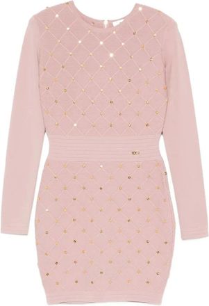 Elisabetta Franchi Femme, Robes, Rose, Taille: 42 FR Abito DI Maglia Sunrise
