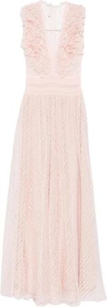Antonino Valenti Femme, Robes, Rose, Taille: 36 FR Edera Ruffle-detail Midi Dress