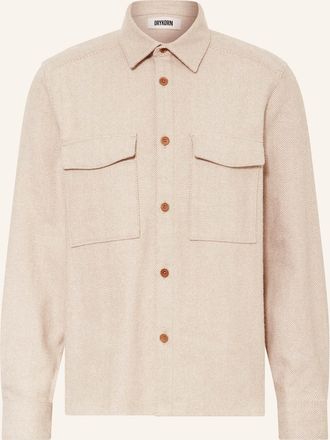 Drykorn Drykorn Flanell-Overjacket Gunray braun