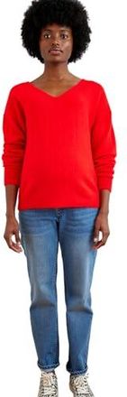 Vertbaudet Pull col V Grossesse en Maille mousseuse Fantaisie Grenadine 34/36