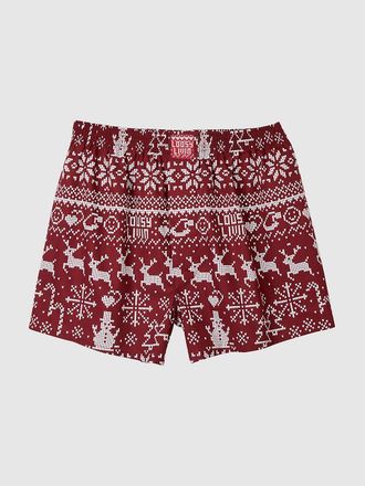 Lousy Livin Underwear Scandi Boxershorts burgundy