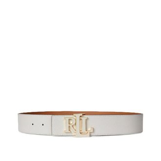 Ralph Lauren Femme, Accessoires, Beige, Taille: XS Rev Lrl 40-Belt-Wide-Fl