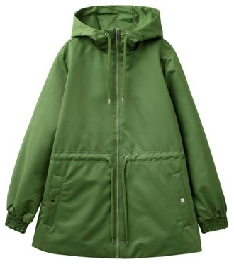 Benetton Damen GIUBBINO 27WZDN054 Anzugjacke, Verde bosco 2G3