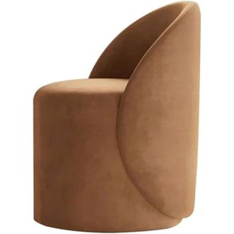 Generic Schminkstuhl, 360&deg; drehbar, gepolsterter Fassstuhl mit R&uuml;ckenlehne, Bequeme Sitzgelegenheit f&uuml;r Schlafzimmer, Schminkraum, Wohnzimmer