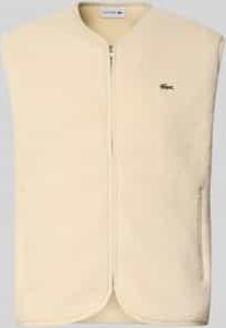 Lacoste Weste mit Logo-Applikation