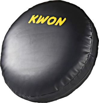 KWON Coaching Mitt rund, schwarz