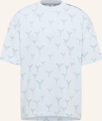 Carlo Colucci Carlo Colucci Logo T-Shirt - Clean Capsule Fasan blau