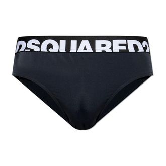 Dsquared2 Homme, Maillots de bain, Noir, Taille: XL Slip de bain