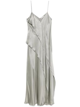 Antonelli robe Louisiana à coupe longue - Gris