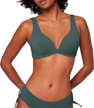 Triumph Summer Expression P 02 SD Bikini Top Femme, Smoky Green, 38B