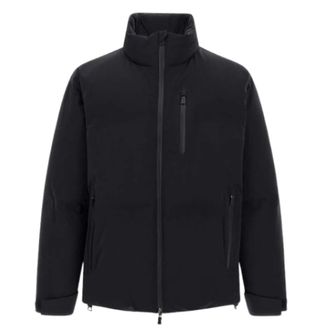 Herno Schwarze G&auml;nsedaunen gesteppte Jacke - - Jackets - Herren - Schwarzk - M