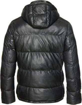 Bugatti Lederjacke BUSALVATORE (1-St) aus hochwertigem Leder