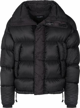 Dolce & Gabbana Puffer Jacket - - Jackets - Herren - Schwarzk - L