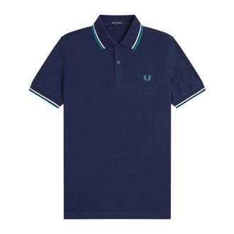 Fred Perry Homme, Tops, Bleu, Taille: 2XL M3600 Shirt