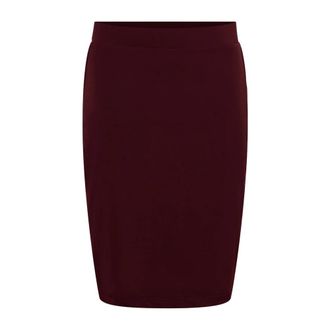 &Co Woman Pilar Heavy Travel Skirt - - Skirts - Damen - Rot - XS