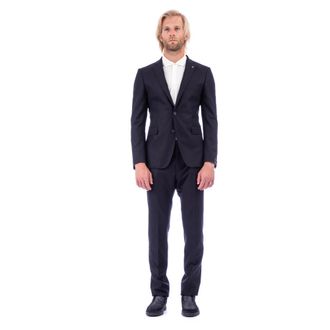 Tagliatore Einreihiger Anzug - - Suits - Herren - Blau - 2XL