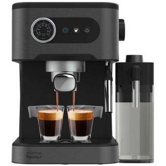Cecotec Cecotec Machine &agrave; caf&eacute; expresso pour caf&eacute; espresso et cappuccino Power Espresso 20 Pro Latte 20 bars buse &agrave; vapeur &eacute;cran avec