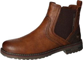 Mustang Jeans Bottines Homme 4201-502, Pointure:44 EU, La Couleur:Marron