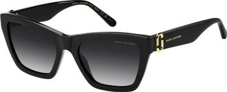 Marc Jacobs Femme, Accessoires, Noir, Taille: 54 MM Lunettes de soleil