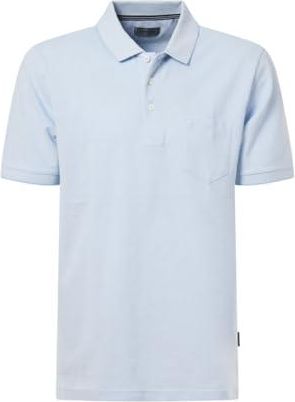 Pierre Cardin KN Polo à manches longues pour homme - Coupe moderne, Ice Water 2114 6033, XL