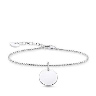 Thomas Sabo A1960-001-21-L19V Bracelet Femme avec Coin Argent 925/1000 16 à 19 cm