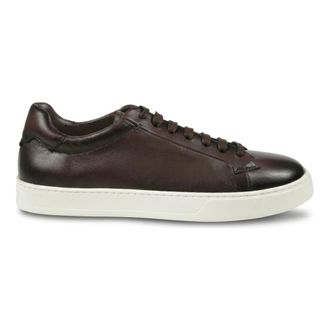 Doucal's Homme, Chaussures, Brun, Taille: 43 1/2 EU Nappa Baskets