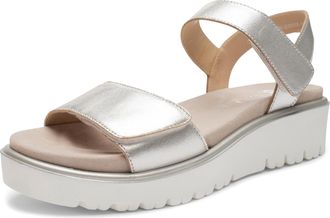 Ara Damen Bilbao Sandale, Platin, 41 EU