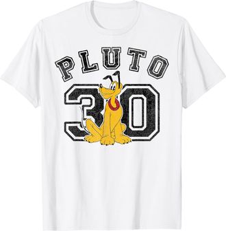 Disney Mickey und seine Freunde Pluto 30 Collegiate T-Shirt