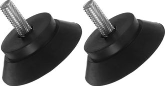 SOLUSTRE KICHOUSE 2 St&uuml;ck Teiliges rutschfeste Laufbandmatten mit Sto&szlig;d&auml;mpfung und Anti-vibrationspads Fitnessger&auml;te-matten f&uuml;r Teppich und Fliesen Schalld&auml;mme