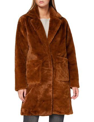 Sparkz Damen Akita Long Coat Mantel, Braun (Chestnut 267), 34 (Herstellergröße: Small)