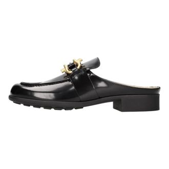 Bottega Veneta Femme, Chaussures, Noir, Taille: 37 EU Leather Sabot