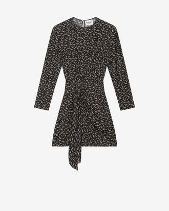 Isabel Marant Robe Dulce - Femme - Noir - Taille 40 - Marant &Eacute;toile