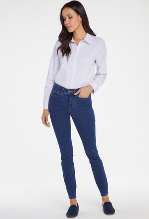 NYDJ Ami Skinny Jeans Mittelblau Premium Denim | Quinn