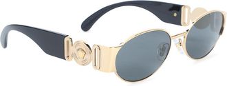 Versace Lunettes De Soleil - Or